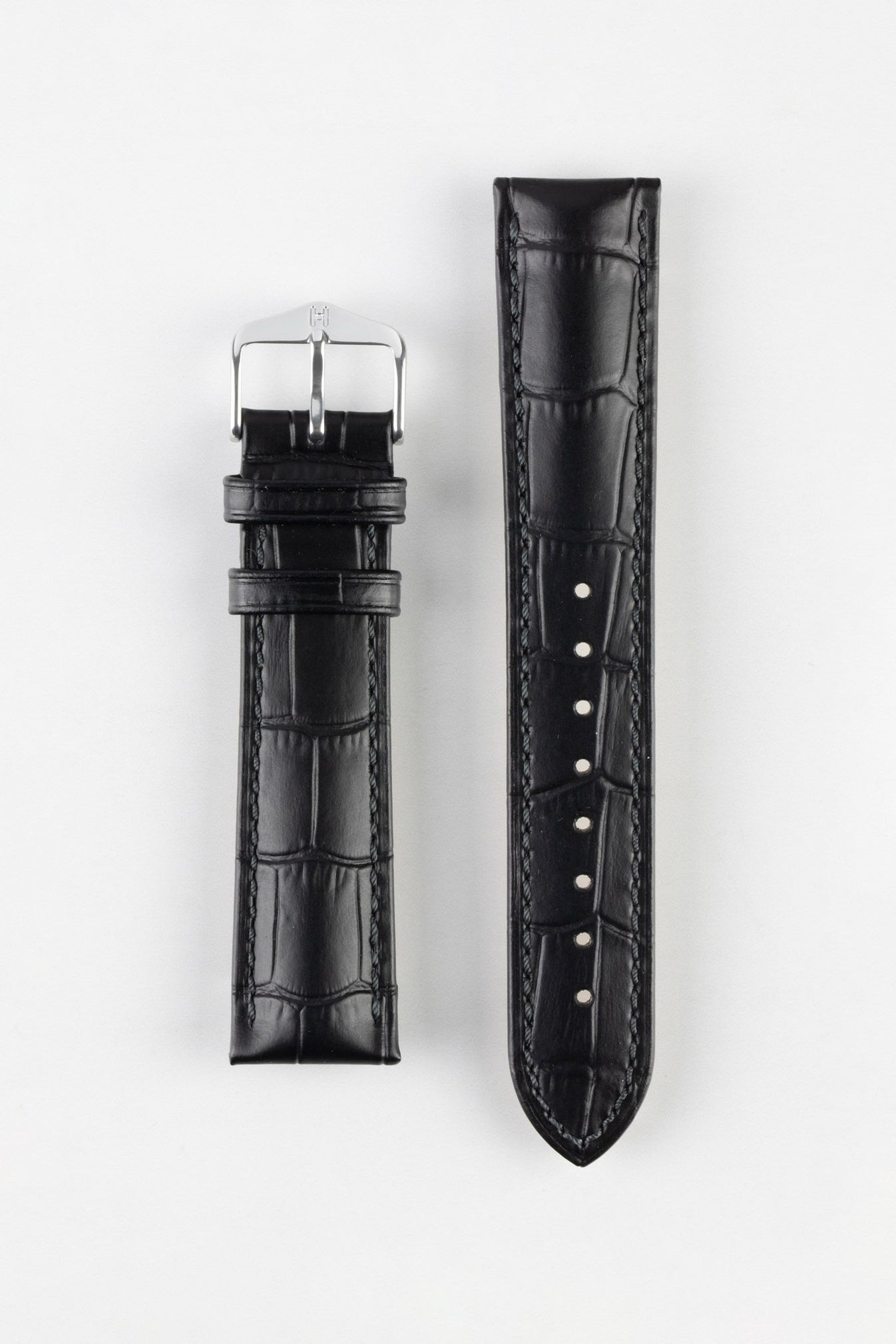 Hirsch Duke Black | Leather Watch Strap | Hirsch Straps – HS by ...