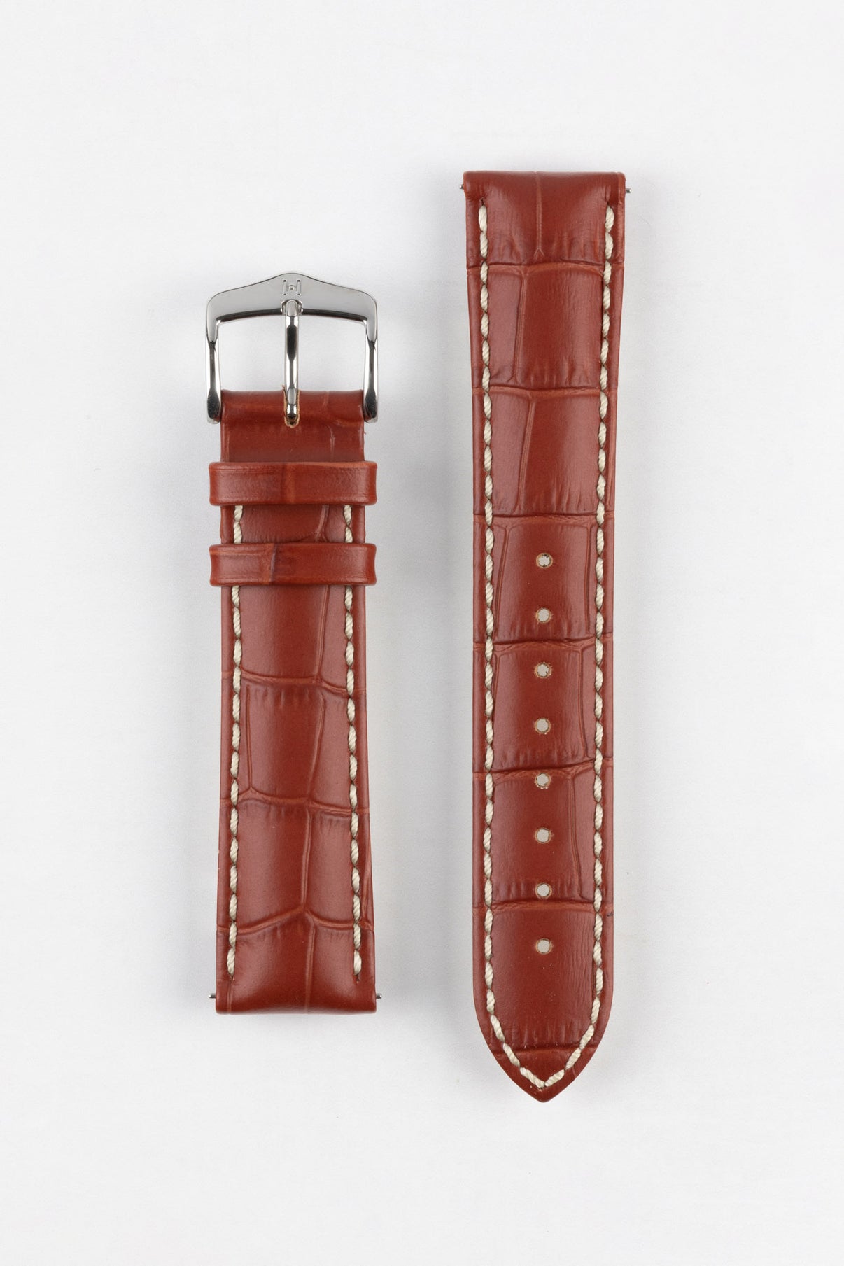 Hirsch Modena Watch Strap | Alligator Embossed | HirschStraps – HS by ...