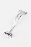 Sport Deployment Clasp | Silver | Hirsch Straps – HS by WatchObsession