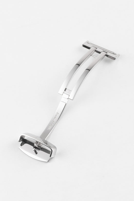 Sport Deployment Clasp | Silver | Hirsch Straps – HS by WatchObsession