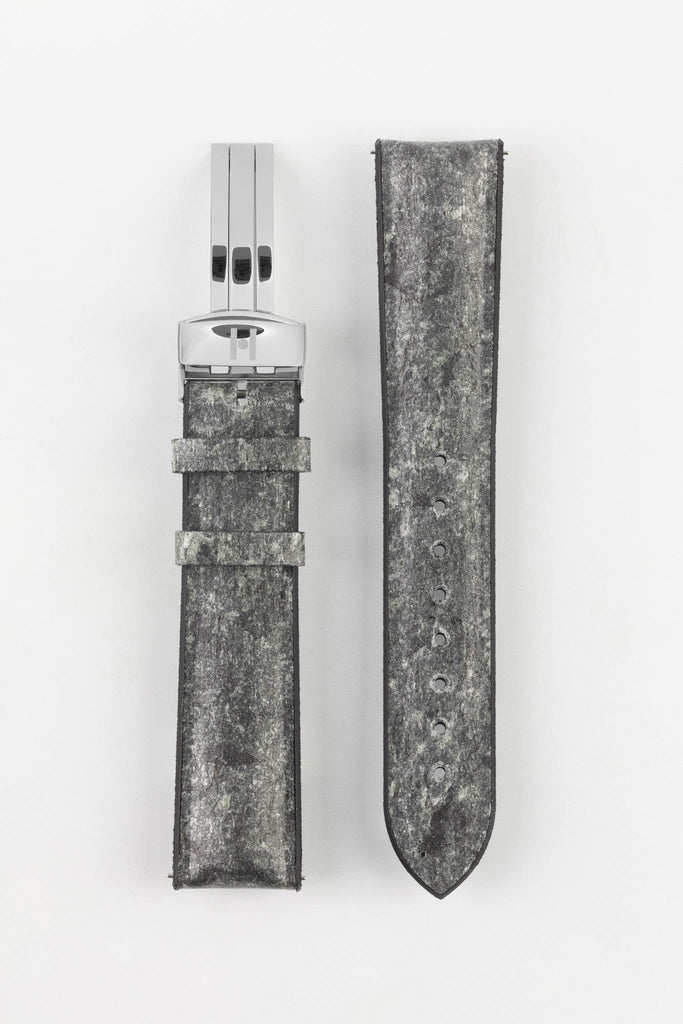 Hirsch STONE Rock Effect Performance Watch Strap Grey/Black – HS by ...