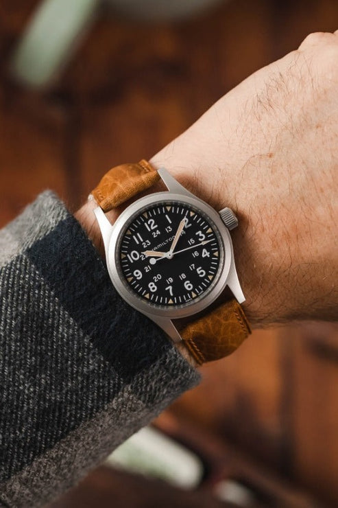 Hirsch Camelgrain Honey | No Allergy Strap | Hirsch Straps – HS by ...