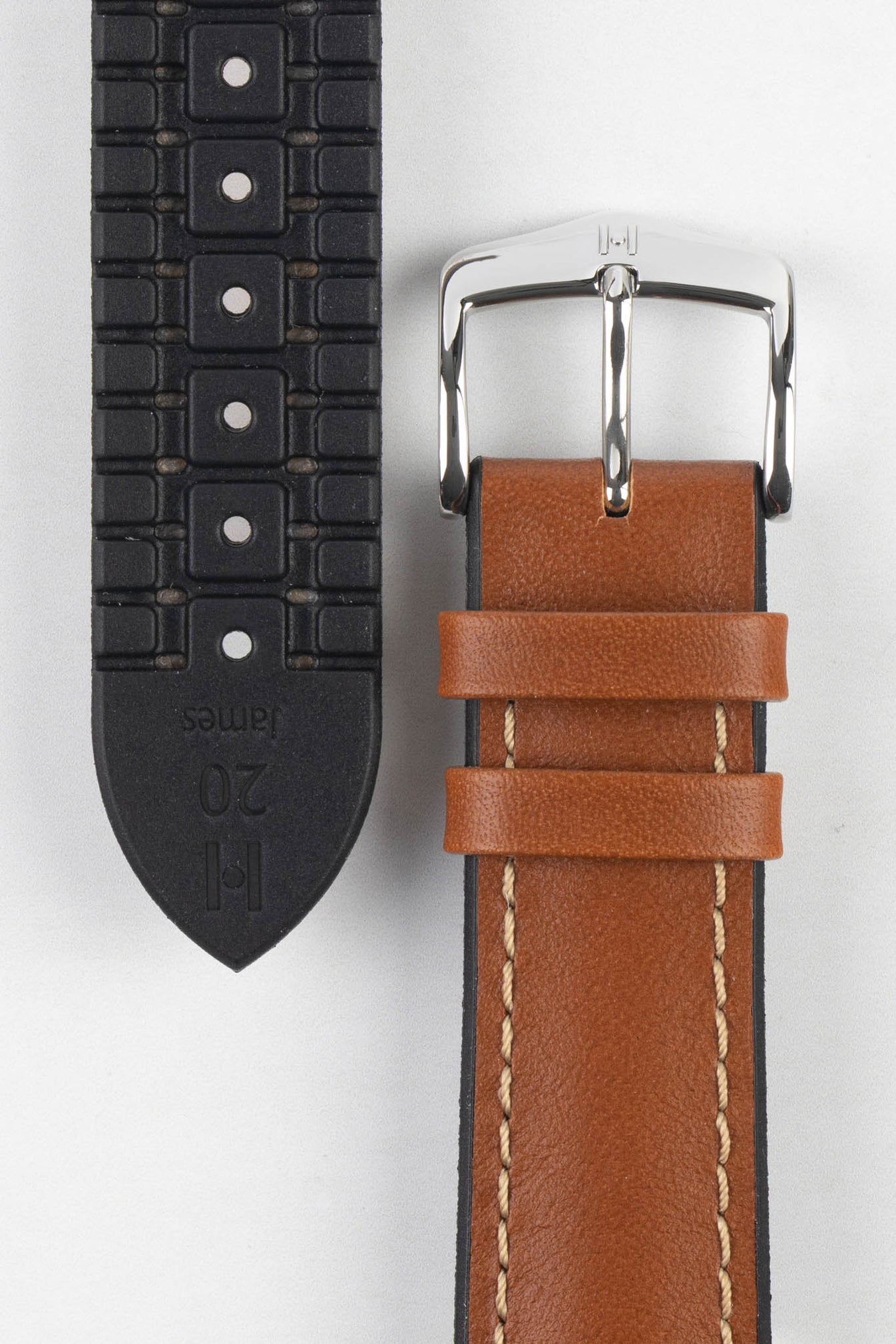 Hirsch James Performance Strap | Gold Brown | HirschStraps UK – HS by ...