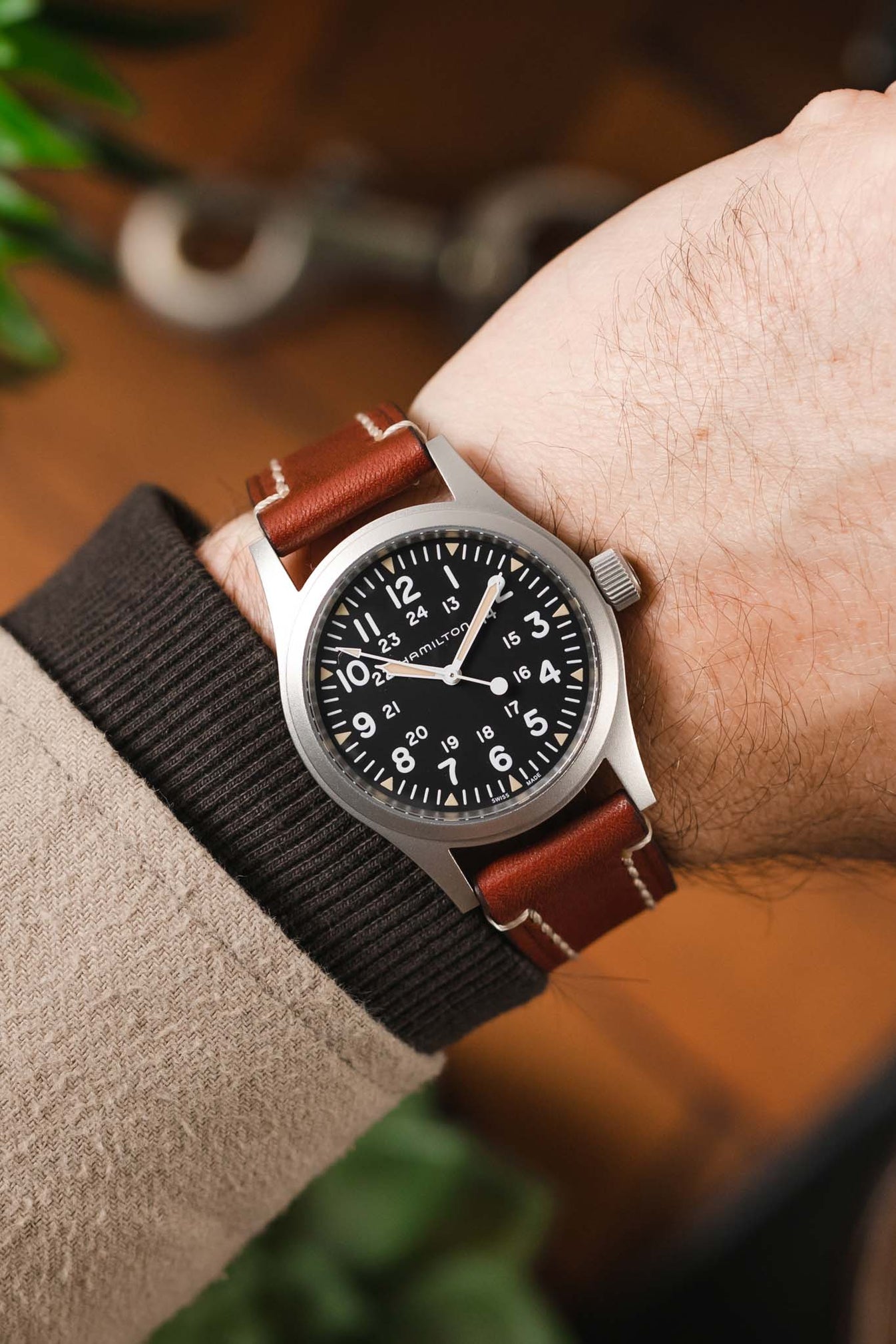 Hirsch Liberty Watch Strap in Golden Brown | HirschStraps – HS by ...