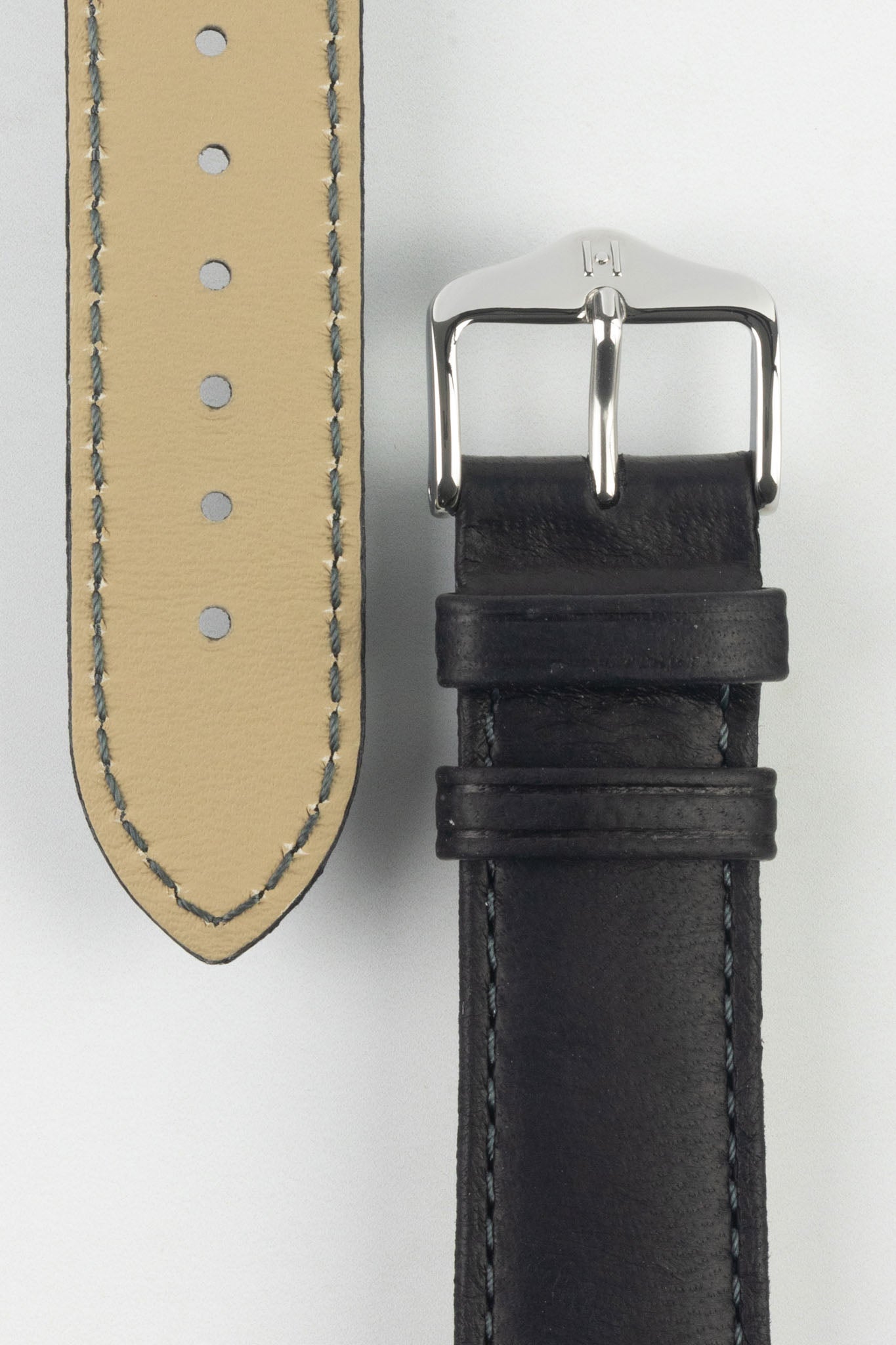 Hirsch Merino Watch Strap in Black | Order Here | Hirsch Straps – HS by ...