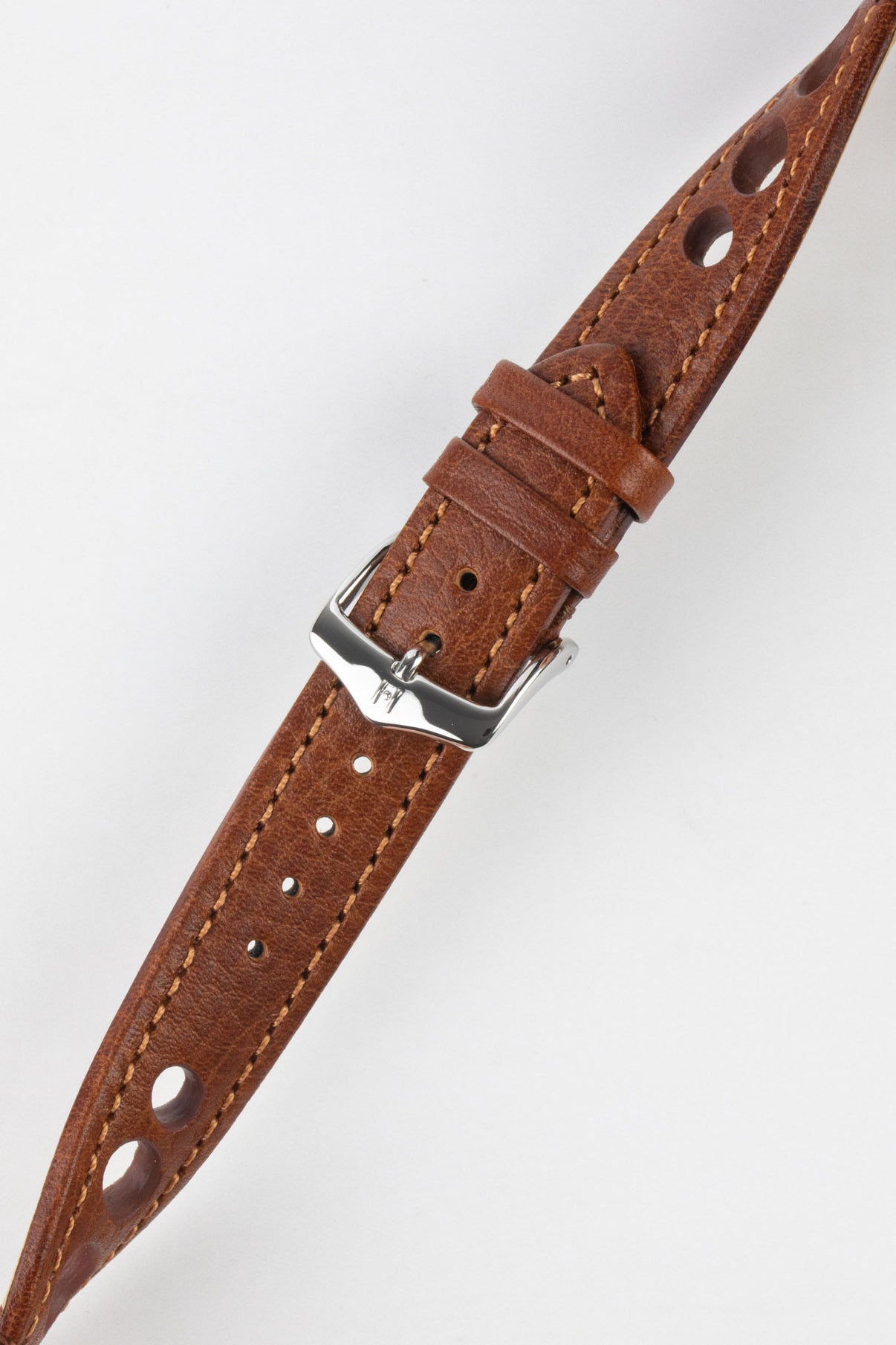 Hirsch Rally Watch Strap | Light Brown Leather | HirschStraps – HS by ...