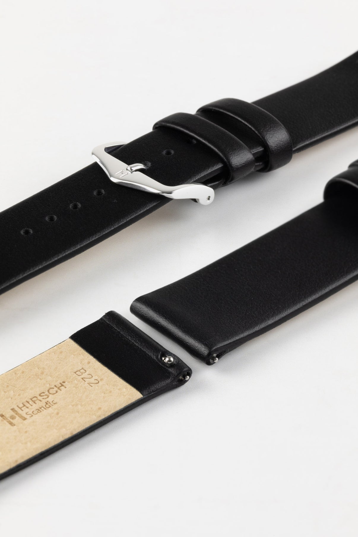 Hirsch Black | Italian Leather Watch Straps | Hirsch Straps – HS by ...