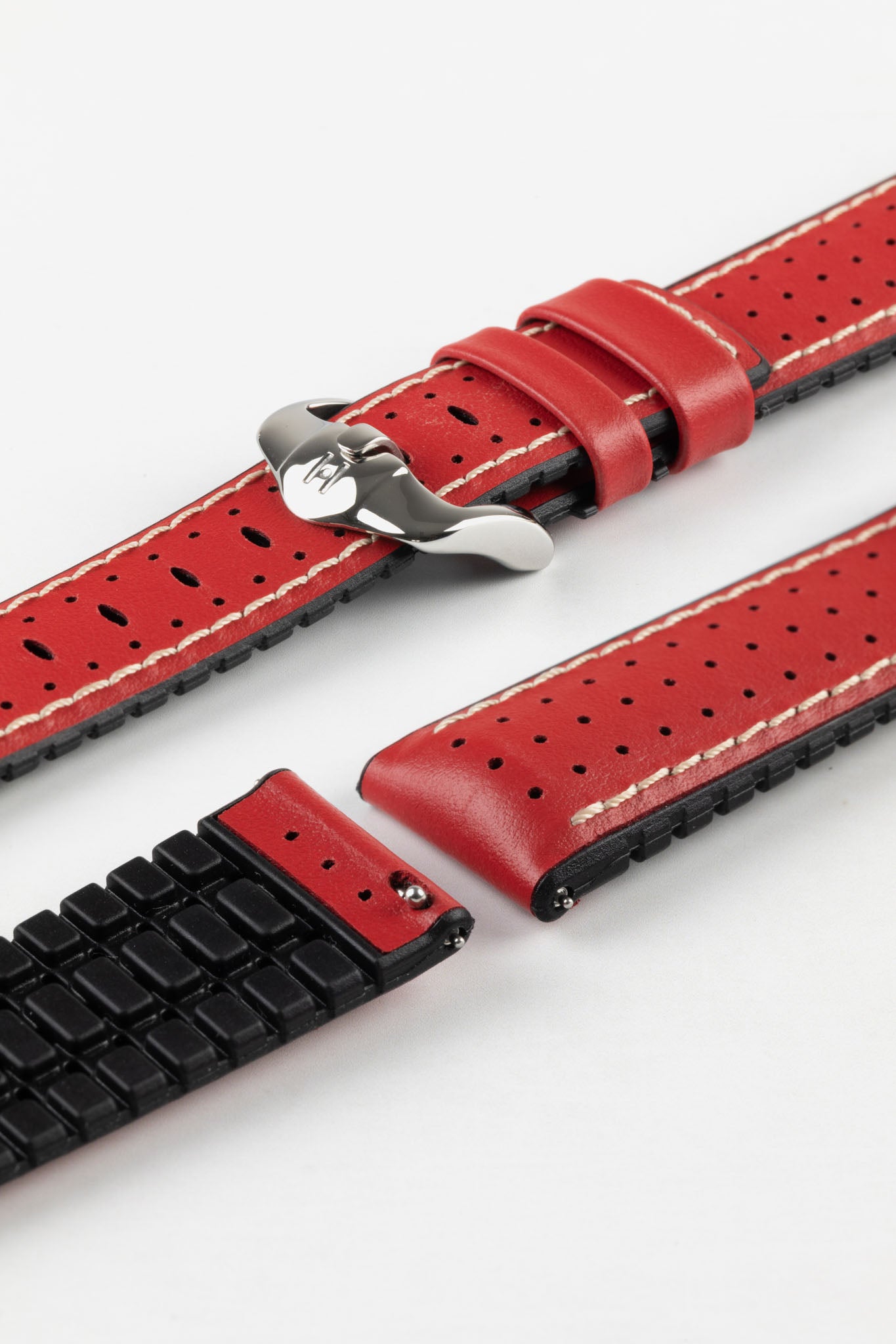 Hirsch Performance Tiger Strap | Red | HirschStraps – HS by WatchObsession