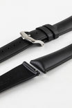 Hirsch Urbane Rubber Strap | Black | Hirsch Straps – HS by WatchObsession