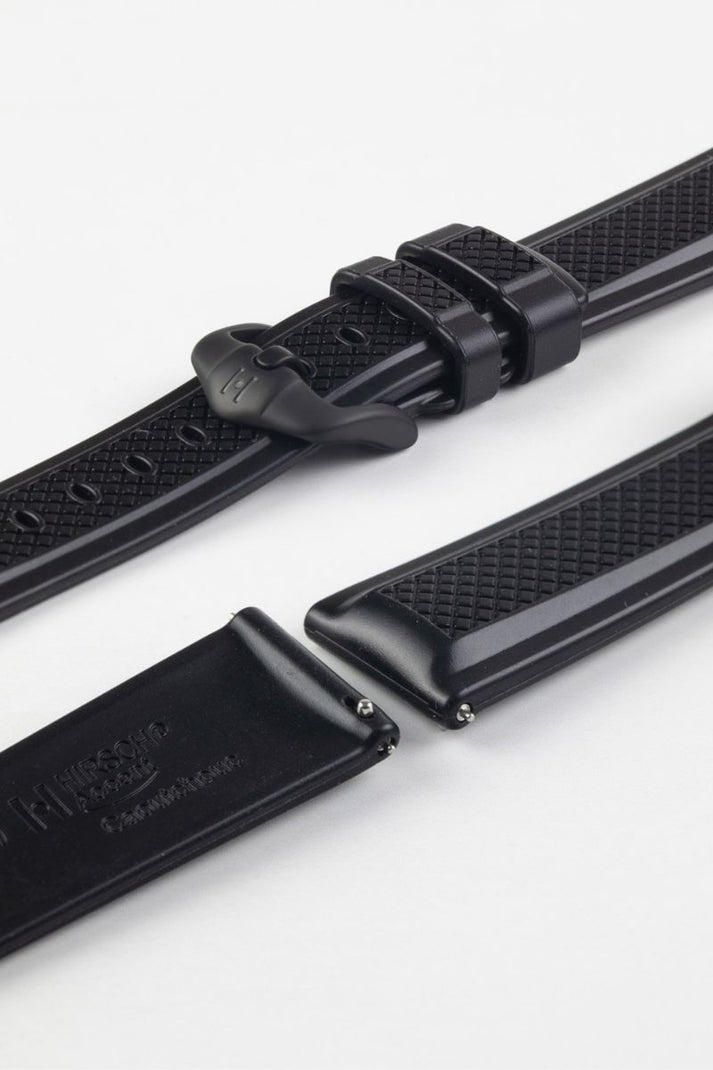 Hirsch Accent Strap | Natural Rubber | Hirsch Straps – HS by WatchObsession
